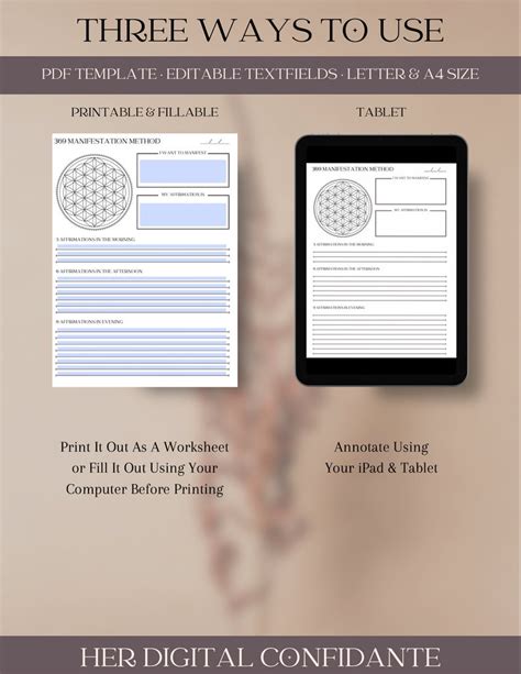 Image result for 369 Manifest Method Example