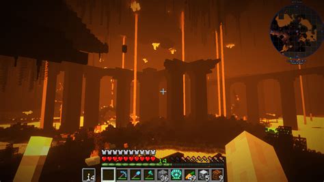 Image result for Minecraft Nether Shaders