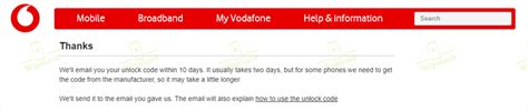 Image result for Vodafone Sim Lock Code