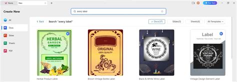 Image result for How to Create Labels in WPS