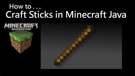 Image result for Stick Crafting Recipe Java