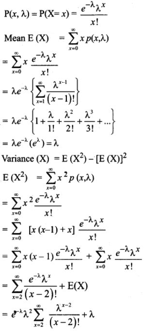 Image result for Poisson Distribution Variance