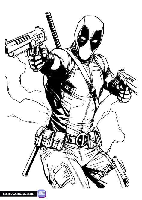 Image result for Deadpool Colossus Coloring Pages