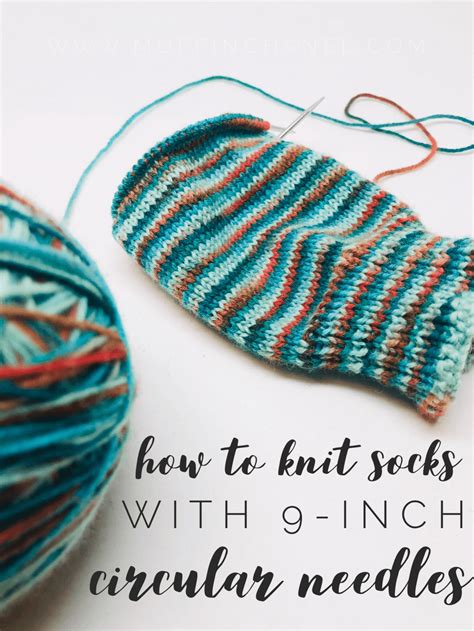 Image result for Knitting Socks Using Circular Needles