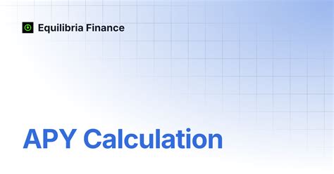 Image result for APY Calculation Chart