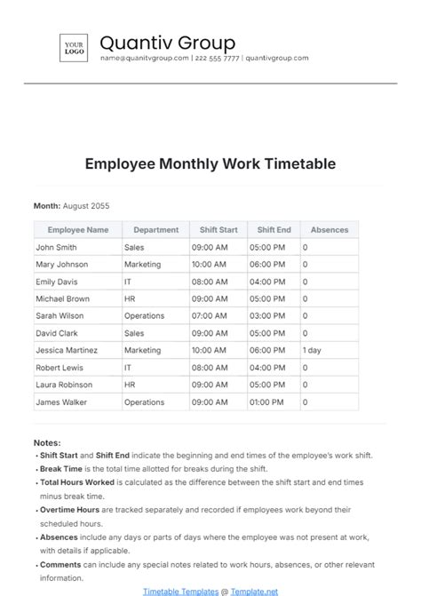 Image result for Work Experience Timetable Sample