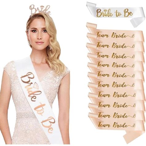 Image result for Team Bride Pink Sash Party