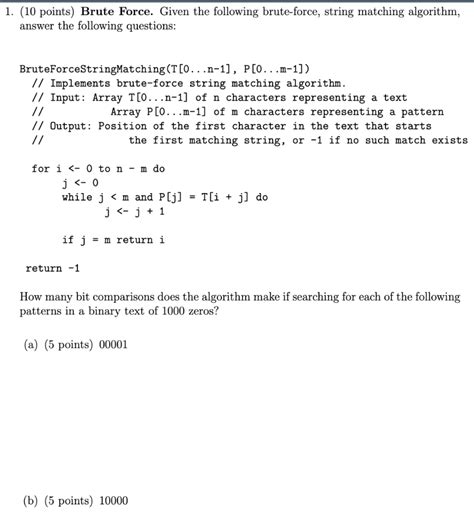 Image result for Brute Force Algorithm Sample Formula