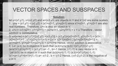 Image result for Subspace of Vector Space