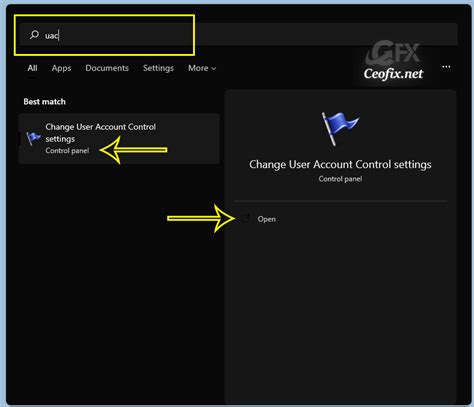 Image result for Locate User Account Control