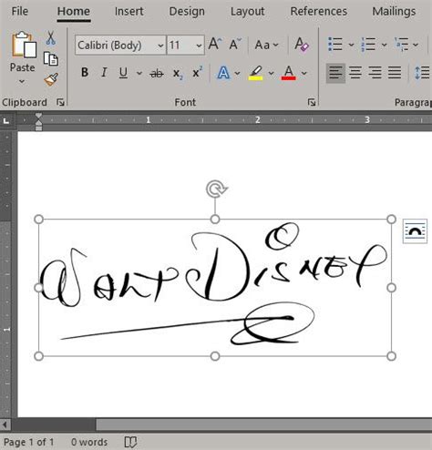 Image result for Making Signature for Word