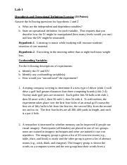 Image result for Operational Hypothesis Examples