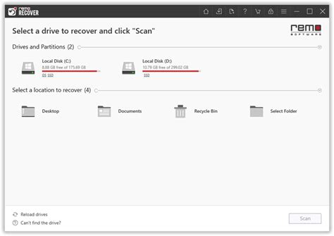 Image result for Remo Recover Windows Interface