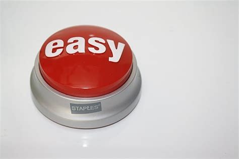 Image result for Pressing Easy Button
