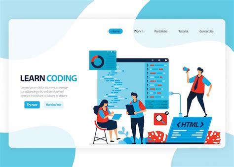 Image result for Coding Tutorial Homepage Website
