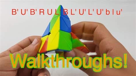 Image result for Pyraminx L4E Algorithms Remember