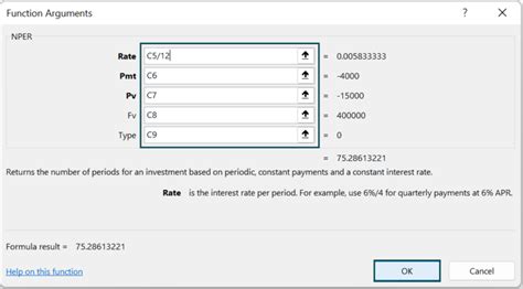 Image result for Excel Nper Function
