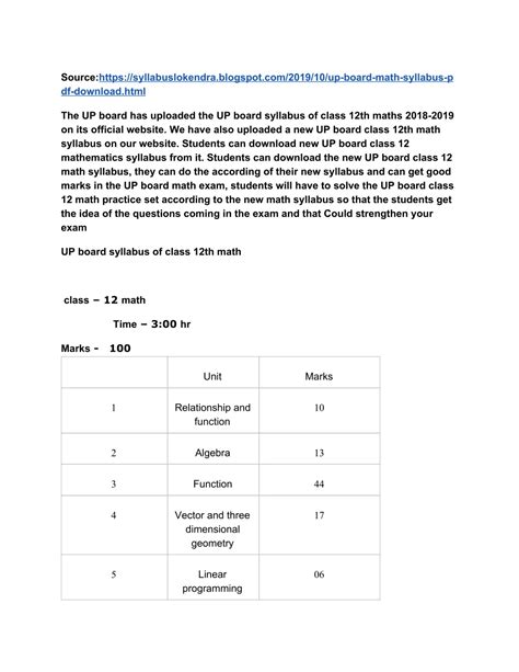 Image result for Important Chapter for Class 12 Board Math