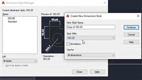 Image result for Dimstyle AutoCAD