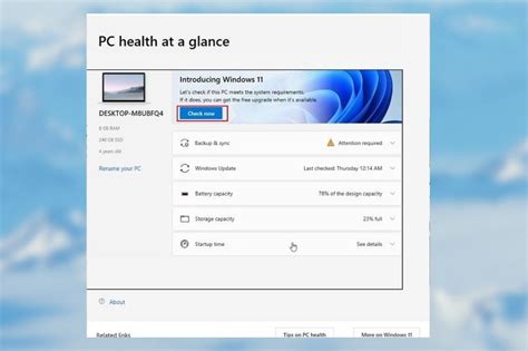 Image result for PC Health Check Windows 11