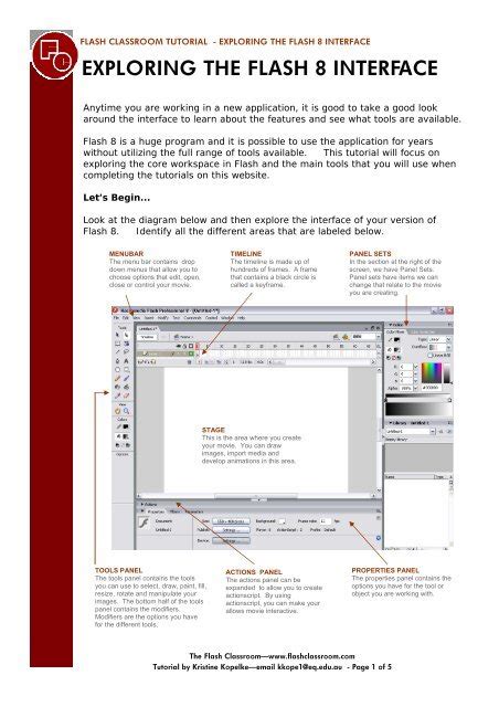 Image result for How to Use Flash 8