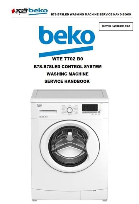 Image result for Beko Washing Machine Troubleshooting Guide