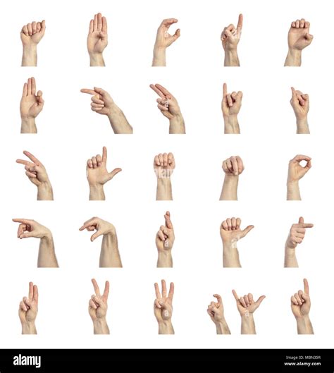 Hand Sign Language Alphabet