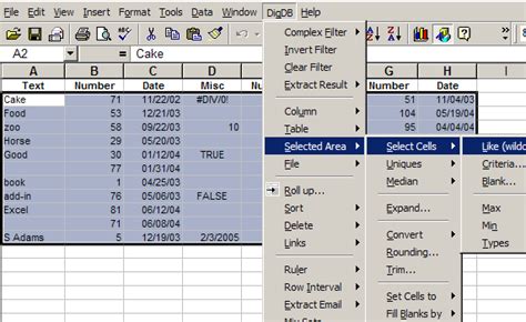 Image result for Excel Selectable Cell