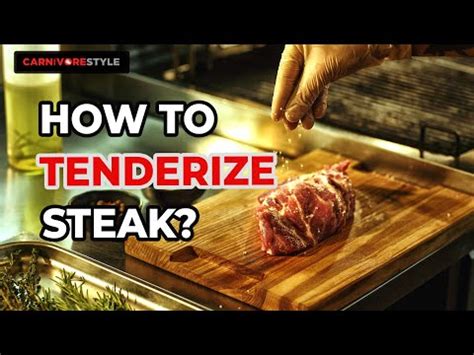 Image result for Using Meat Tenderizer On Steak