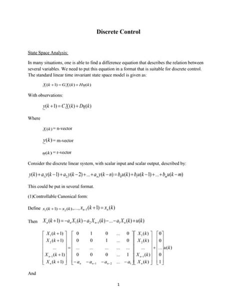 Image result for Discrete Control System