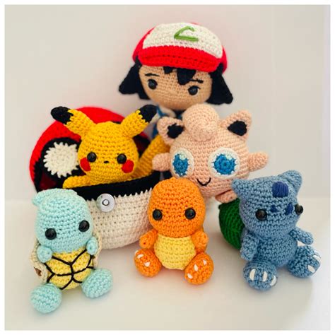 Image result for Mini Pokemon Crochet Patterns