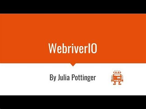 Image result for Webdriverio Tutorial Naveen