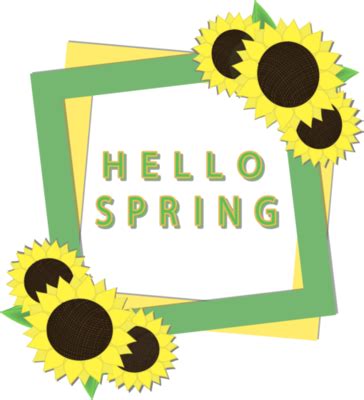 Image result for Hello Spring Transparent Background