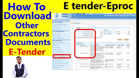 Image result for eTender Tutorial
