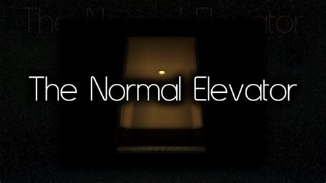 Image result for The Normal Elevator Secrets
