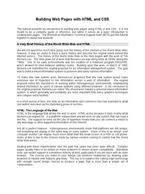 Image result for Personal Website HTML Code PDF