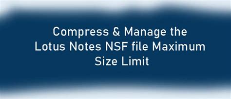Image result for Understanding Lotus Notes NSF File