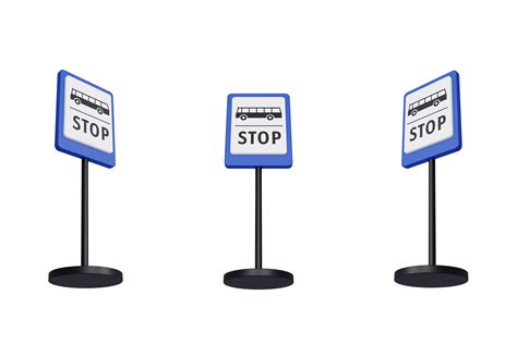 Image result for Bus Stop Sign