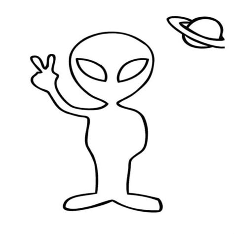 Image result for Alien Kleurplaat