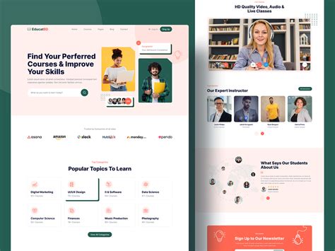 Image result for Training Module UI Design