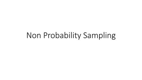 Image result for Non-Probability