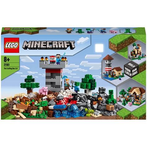 Image result for LEGO Minecraft Crafting Box