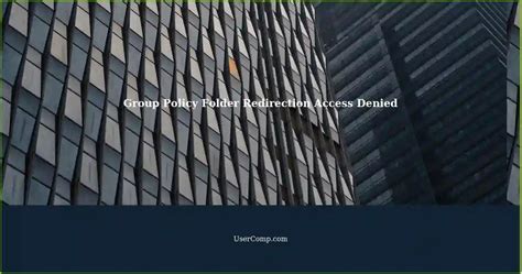 Image result for Folder Redirection Group Policy