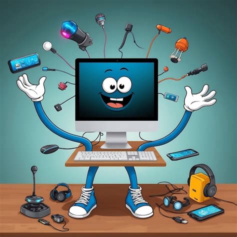 Image result for Turn On Computer Cartoons