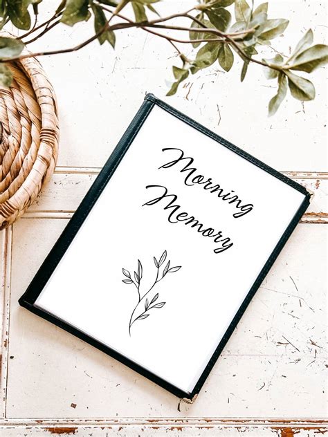 Image result for Morning Memory