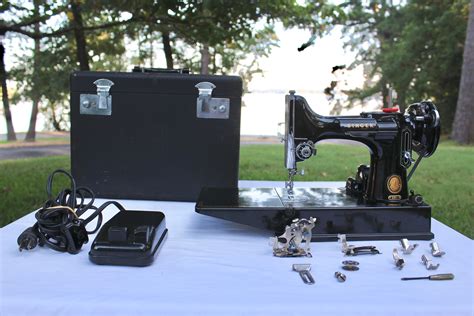 Singer Featherweight 221 Sewing Machine For Sale Fully Serviced