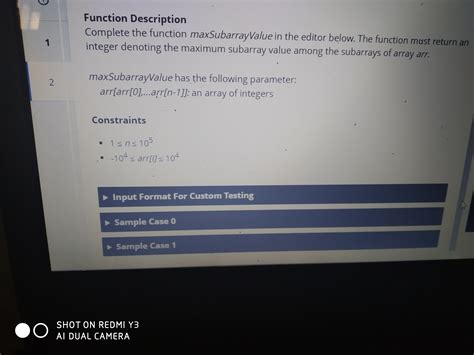 Image result for Maximum Subarray Value HackerRank Solution in Python
