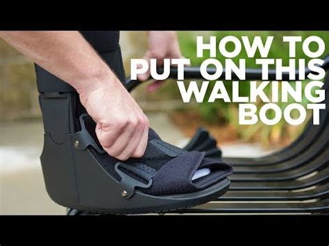 Image result for Setting Up Walking Boot