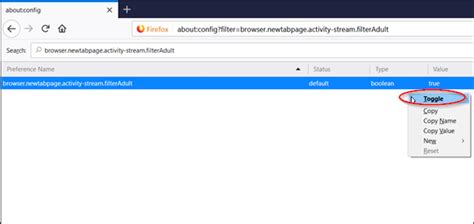 Image result for Turn Off Adult Filtering Inchrome