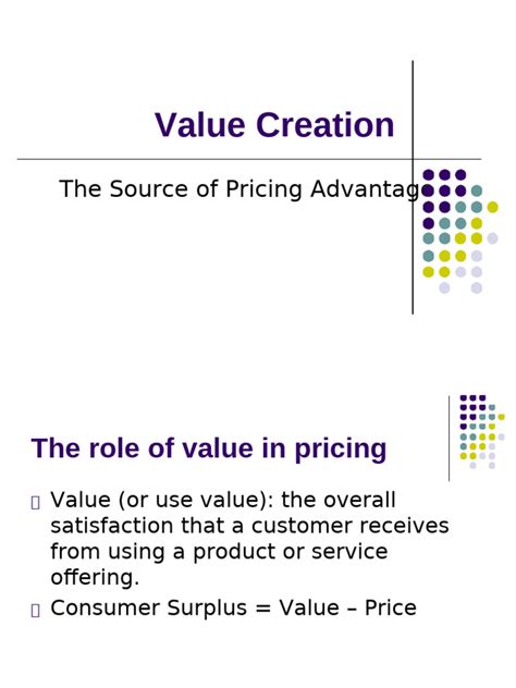 Image result for Creating Value Definition
